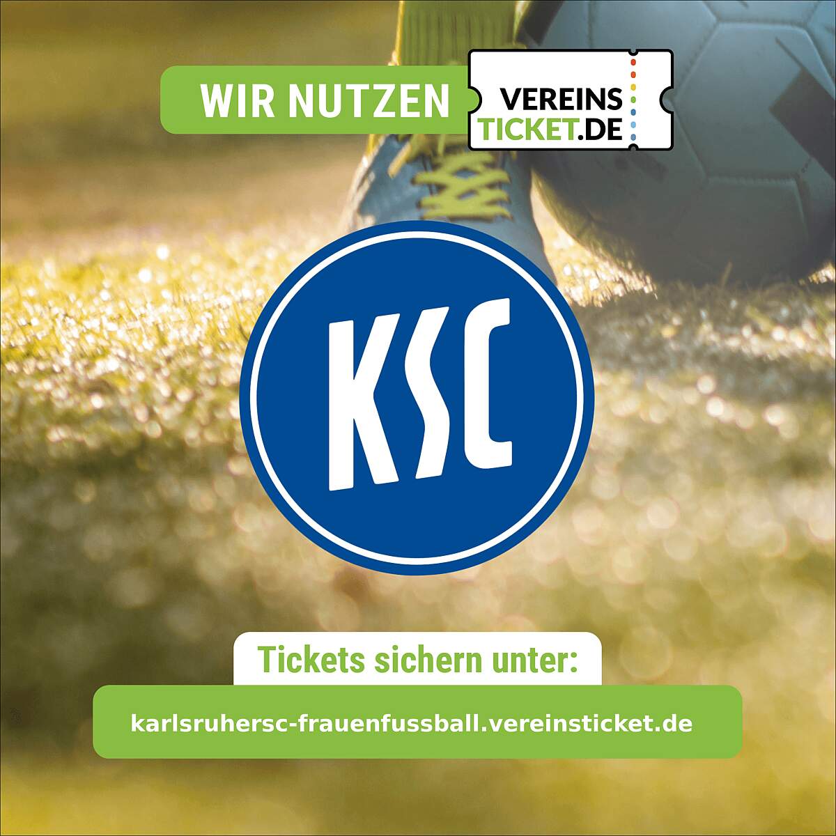 Ab sofort Tickets und Dauerkarte online erwerben: KSC e.V.